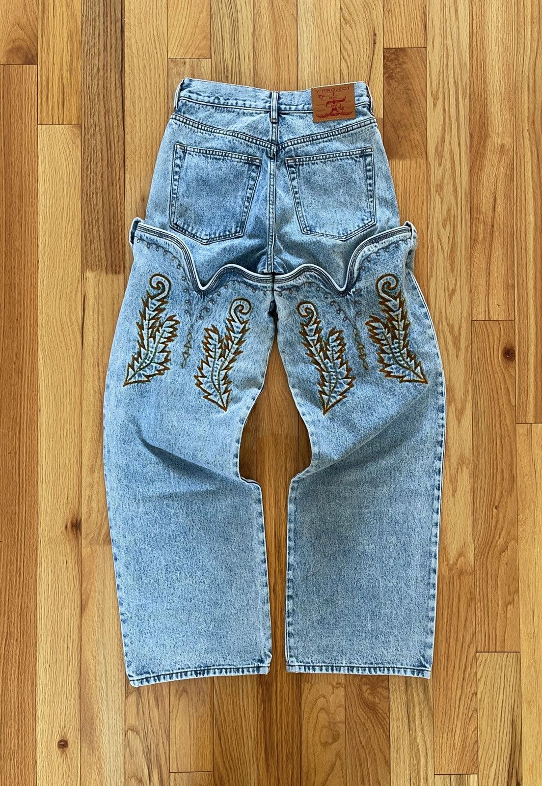 Y/Project AW2021 Y-Project Cowboy Hybrid Denim | Grailed