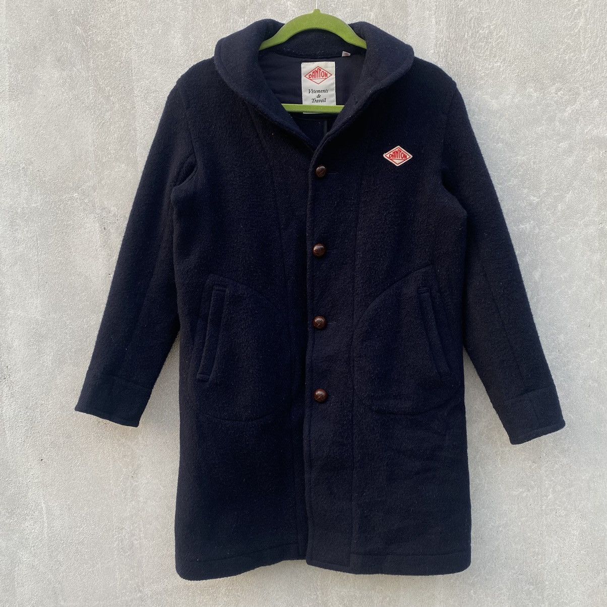 Danton × Workers Shawl Collar Wool Jacket By Danton Vetements De ...