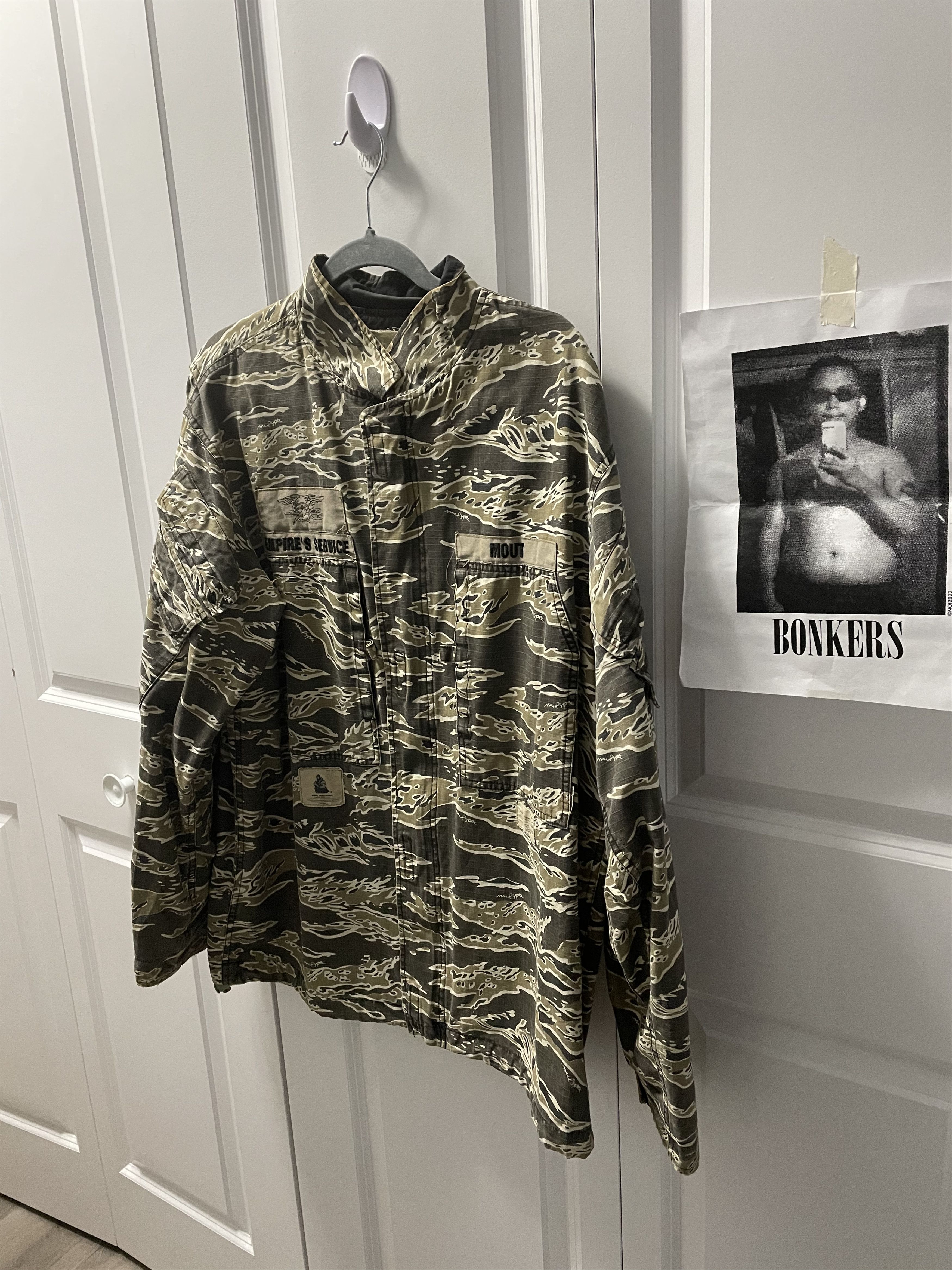 Wtaps Vintage Wtaps M65 Tiger Camo Jacket | Grailed