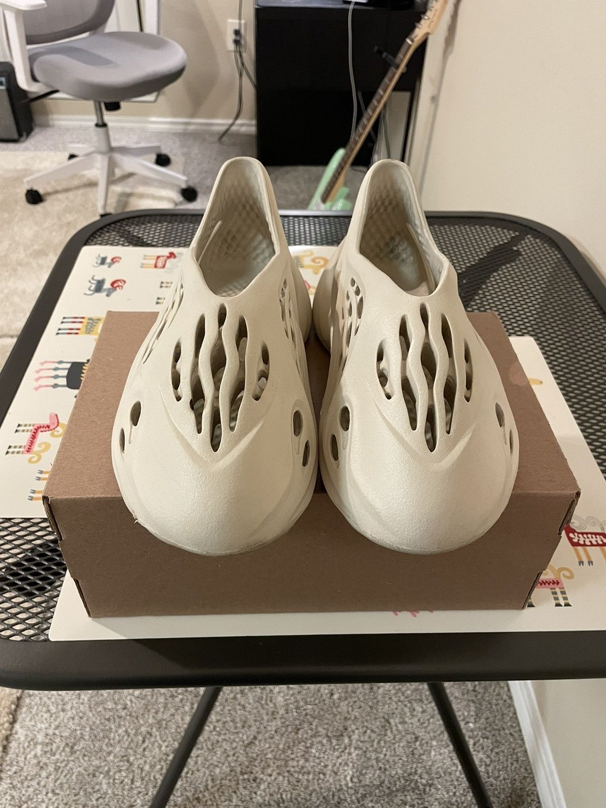 Adidas Foam Runner Sand | Grailed