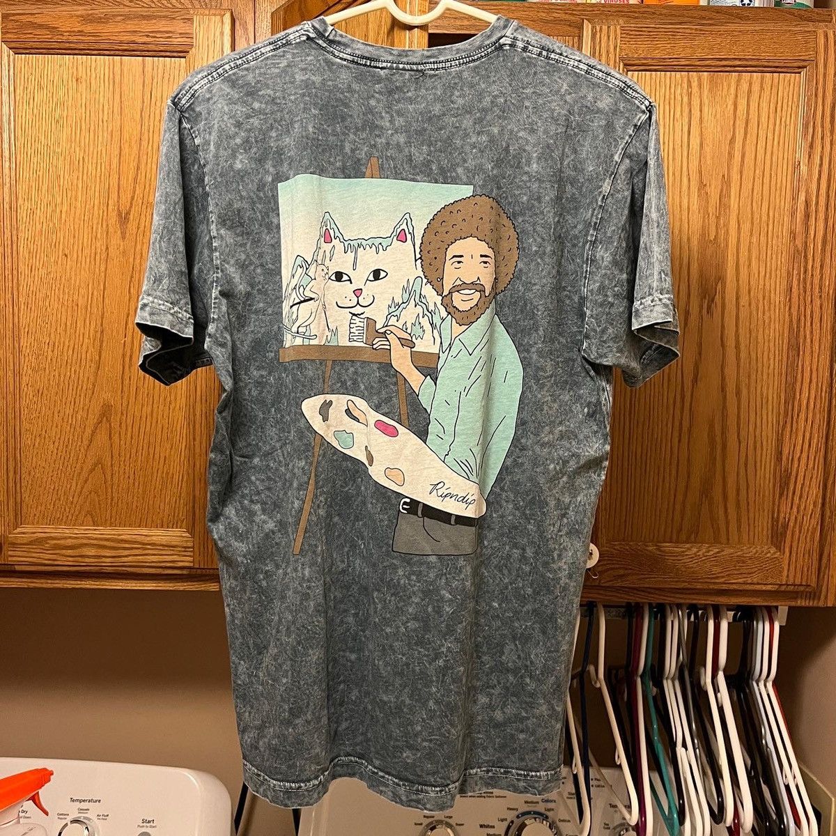 Rip N Dip × Streetwear × Vintage Bob Ross x Rip n Dip Tee | Grailed
