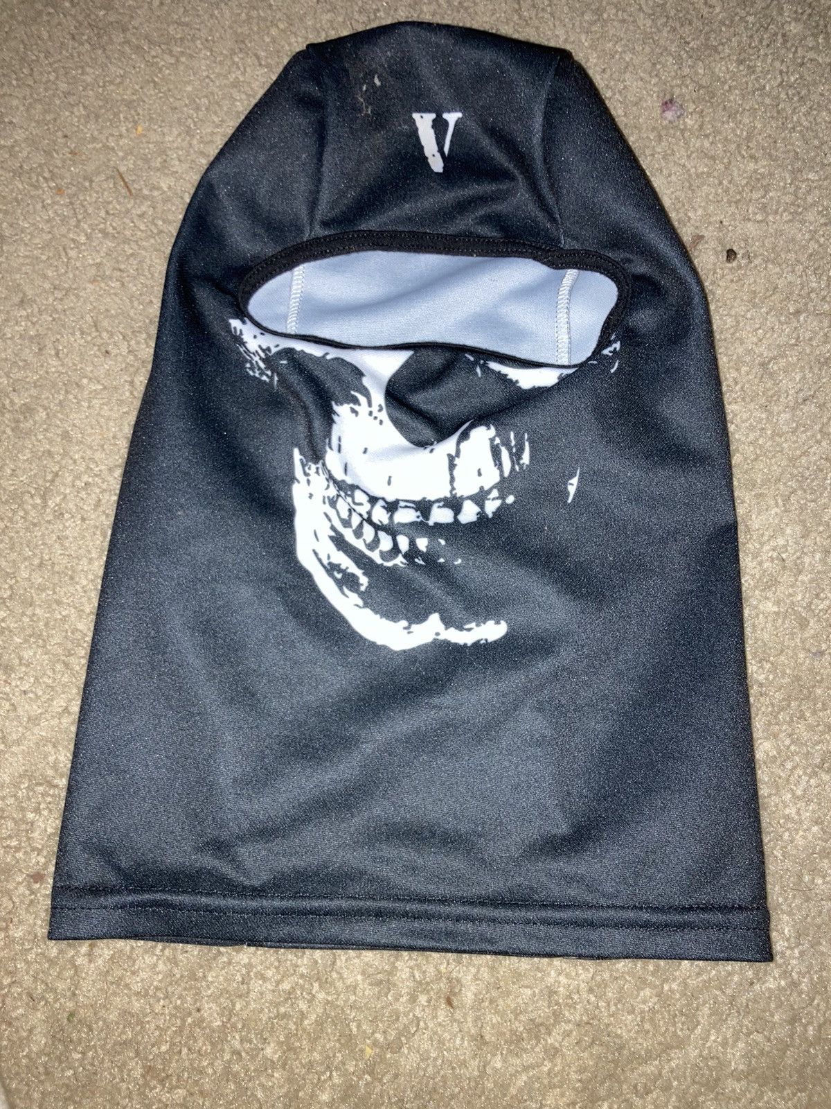 Vlone Vlone skeleton skull balaclava | Grailed