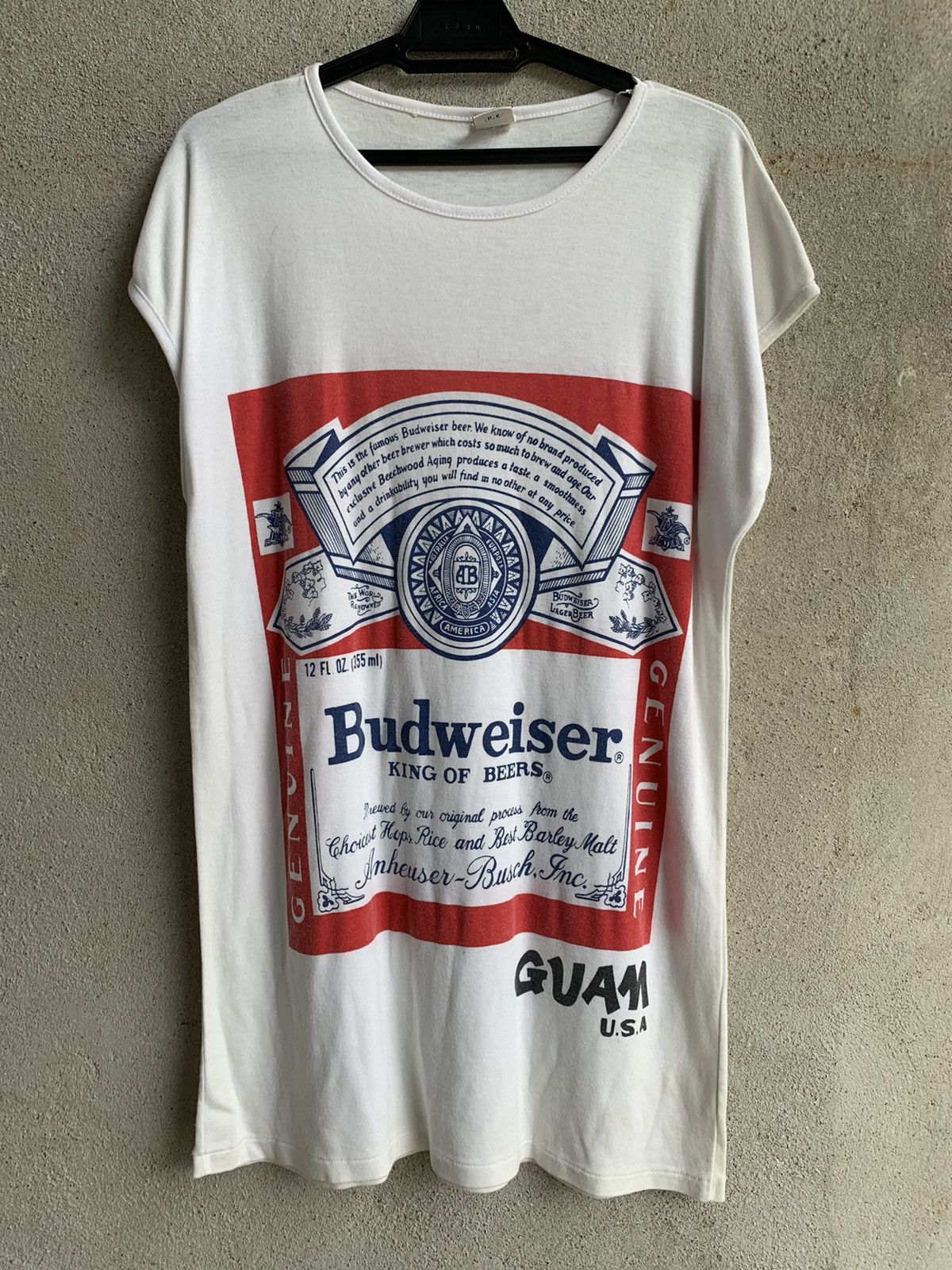 Budweiser × Vintage 90s Budweiser Guam Usa Sleeveless | Grailed