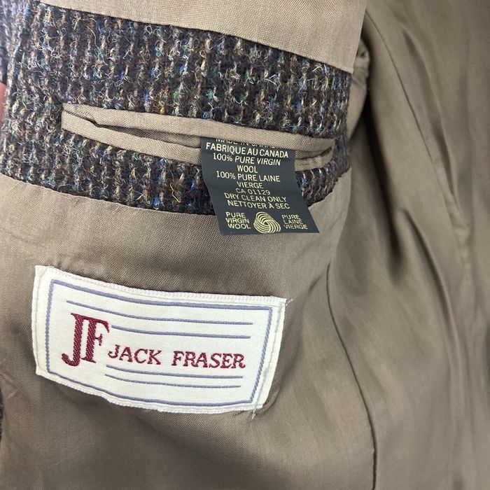 Harris Tweed Harris Tweed Jack Fraser Men 42 Wool Tweed Brown Black Sport | Grailed