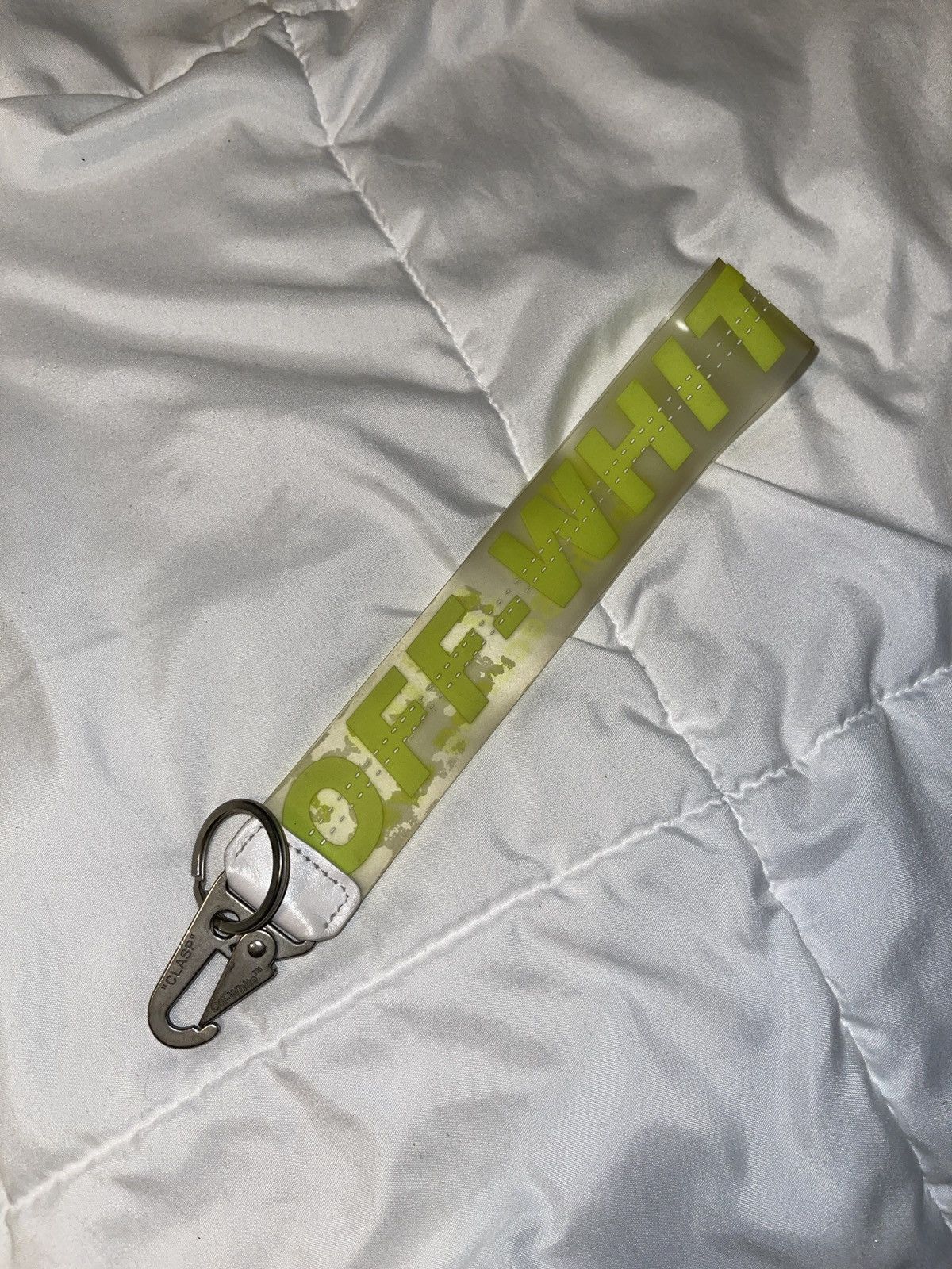 Off-White Off-White Rubber Industrial Keychain | Grailed