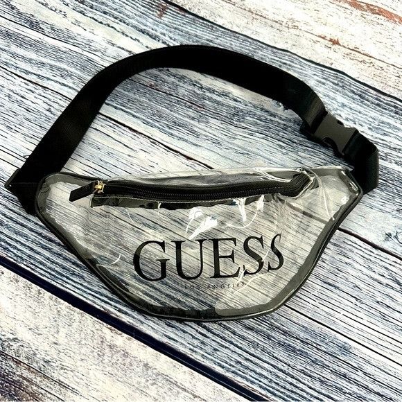 Guess Guess Los Angeles Clear Fanny Pack | Grailed