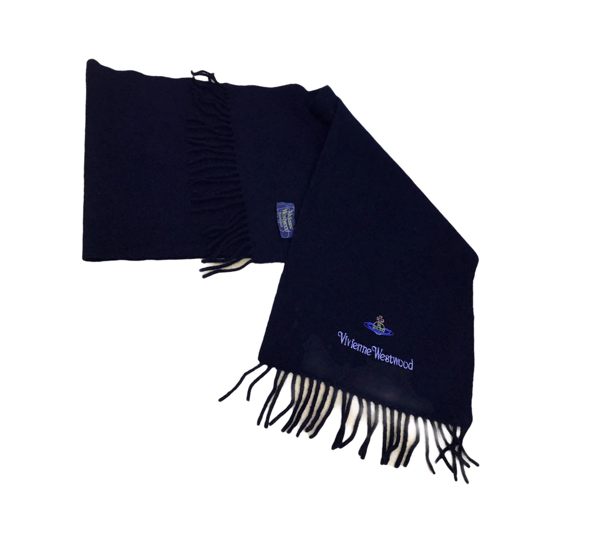 Vivienne Westwood Vivienne Westwood Mafla/Scarve logo | Grailed