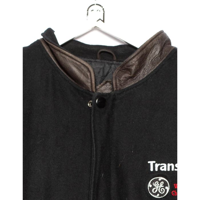 Vintage Trimark College jacket TransAlta LM6000 Team Stick Black | Grailed