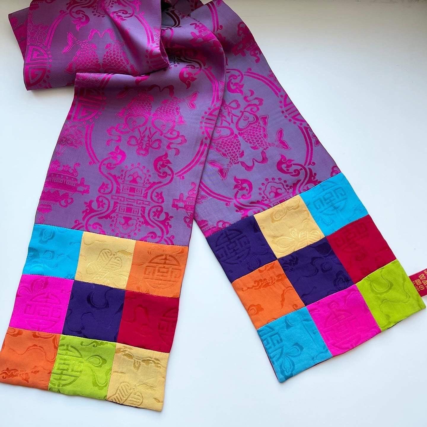 Shanghai Tang Shanghai Tang silk scarf | Grailed