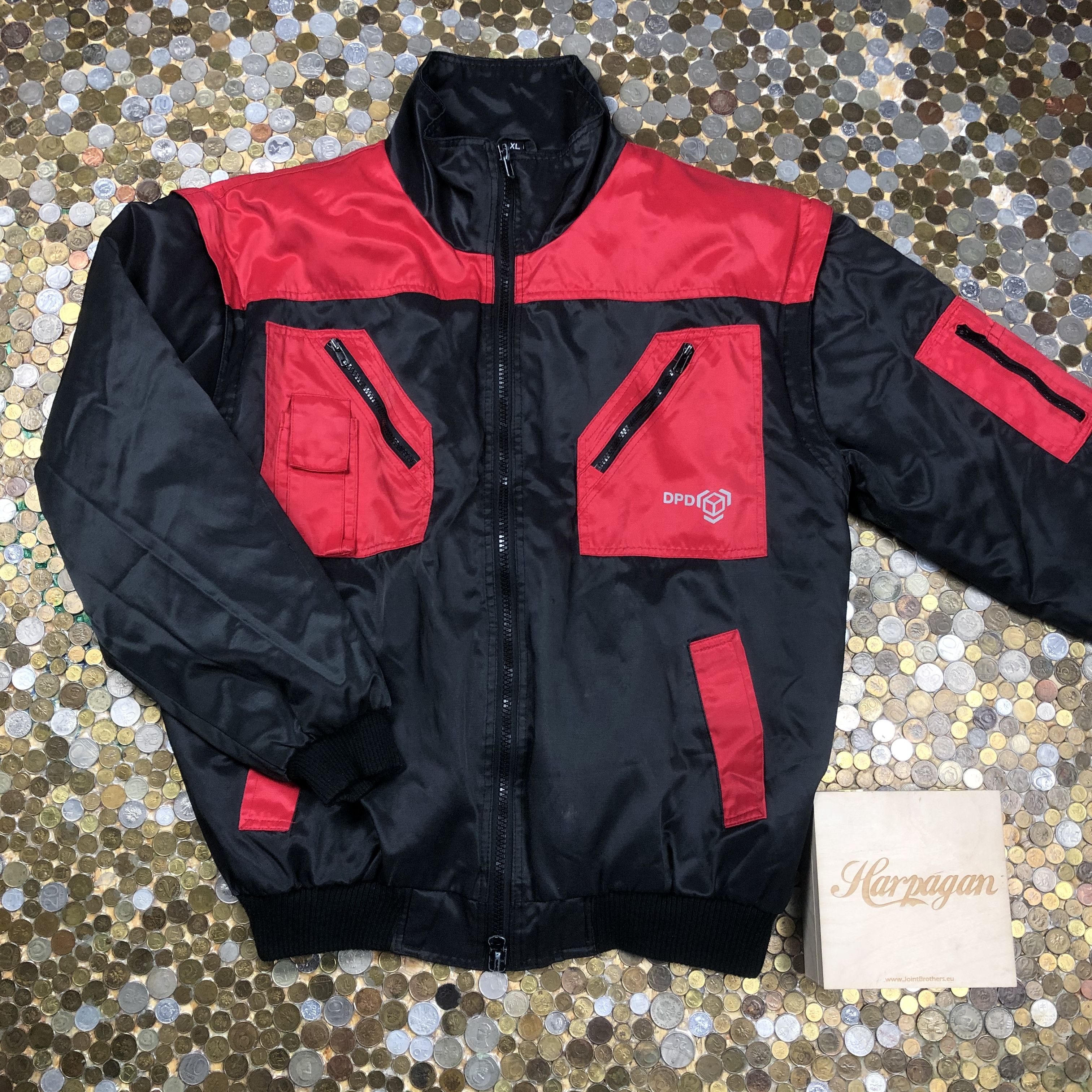 Other × Vintage DPD workwear bomber denim jacket | Grailed