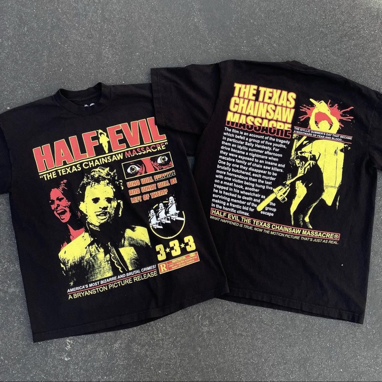 Half Evil Half Evil - Based On A True Story Tee (Large) | Grailed