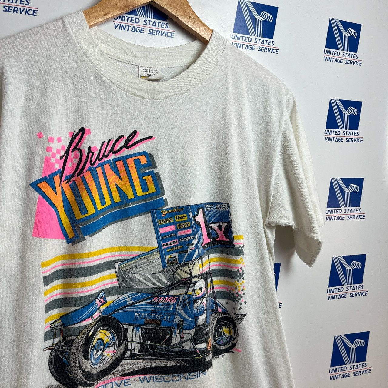 Vintage Vintage 90s Rally Car Road Racing Graphic T-shirt | Grailed