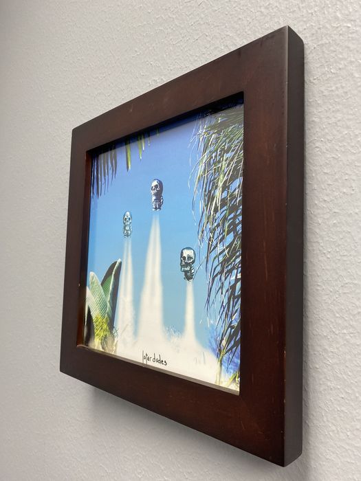 Chrome Hearts Joe Foti Japan Later Dudes Wood Framed Glass Print 10”x12 ...