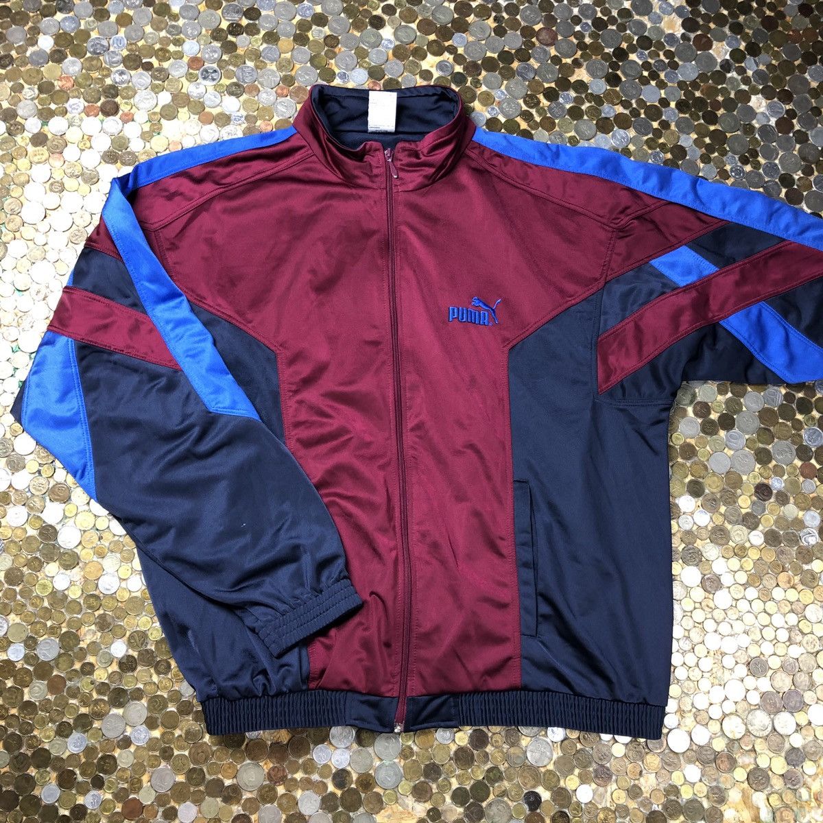 Puma × Vintage Puma Vintage zip sweatshirt | Grailed