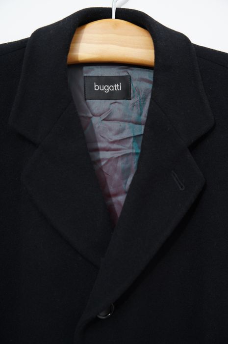 Bugatti Wool Cashmere black vintage Coat | Grailed