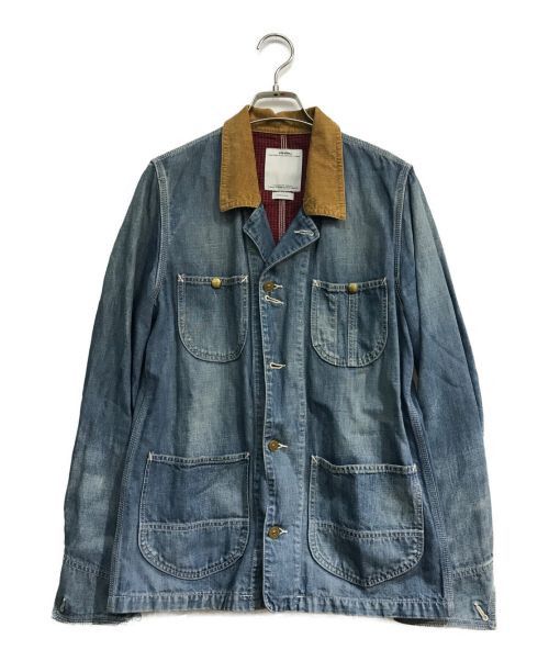 Visvim visvim 13AW social sculpture coverall denim jacket smock | Grailed