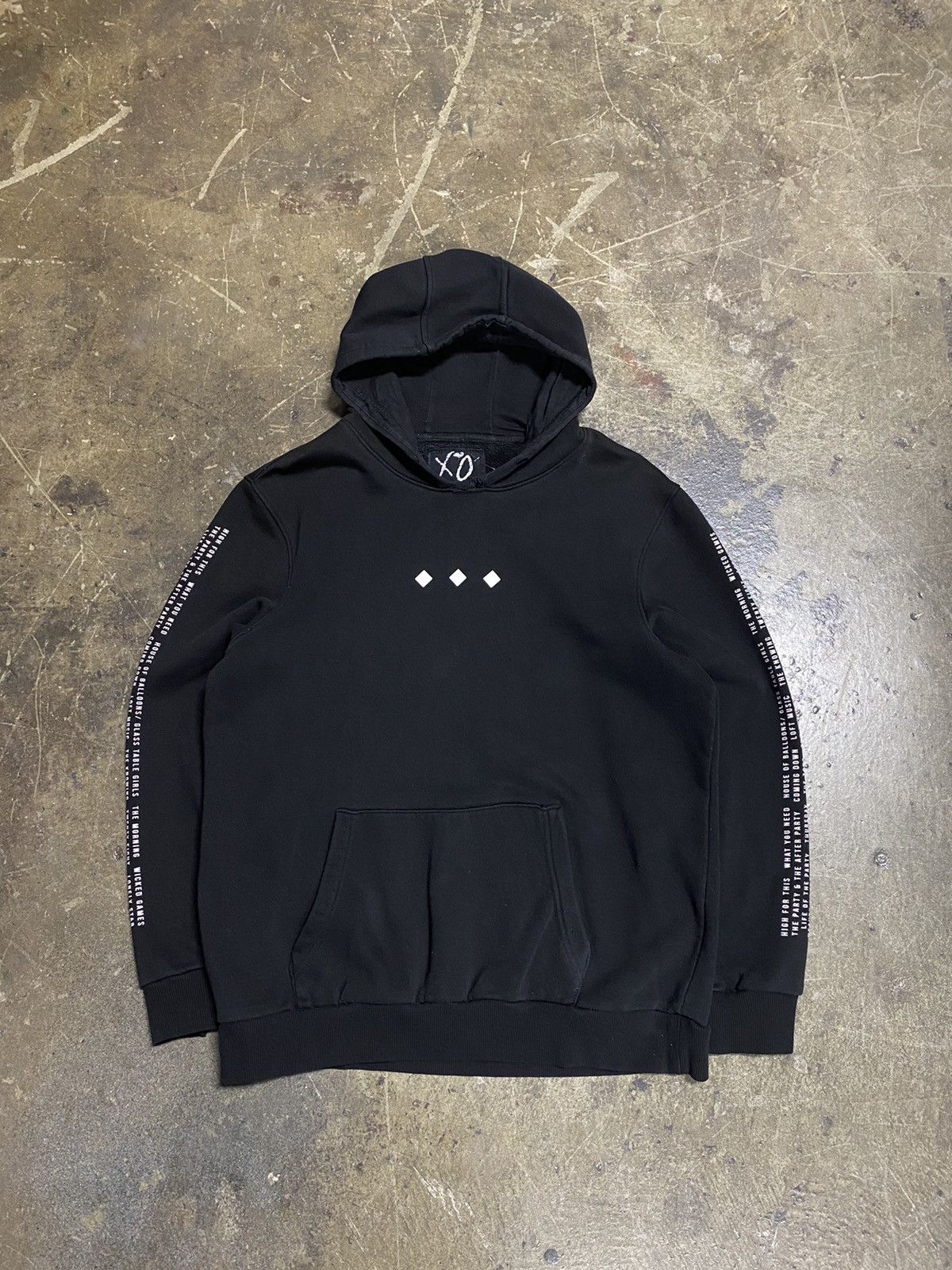 The Weeknd × XO The Weeknd XO Trilogy Hoodie 2016 5 Year Anniversary ...