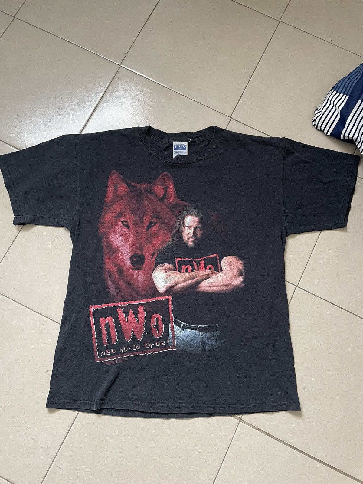 Vintage × Wcw/Nwo × Wwf 1998 Kevin Nash Wolfpac | Grailed