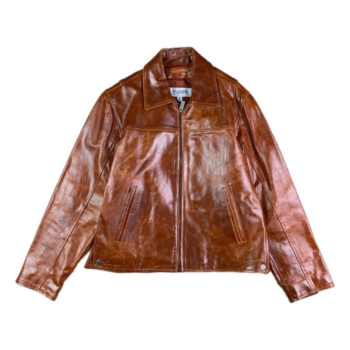 Vintage Vintage 90s Wilsons Leather M. Julian Brown Zipup Jacket | Grailed