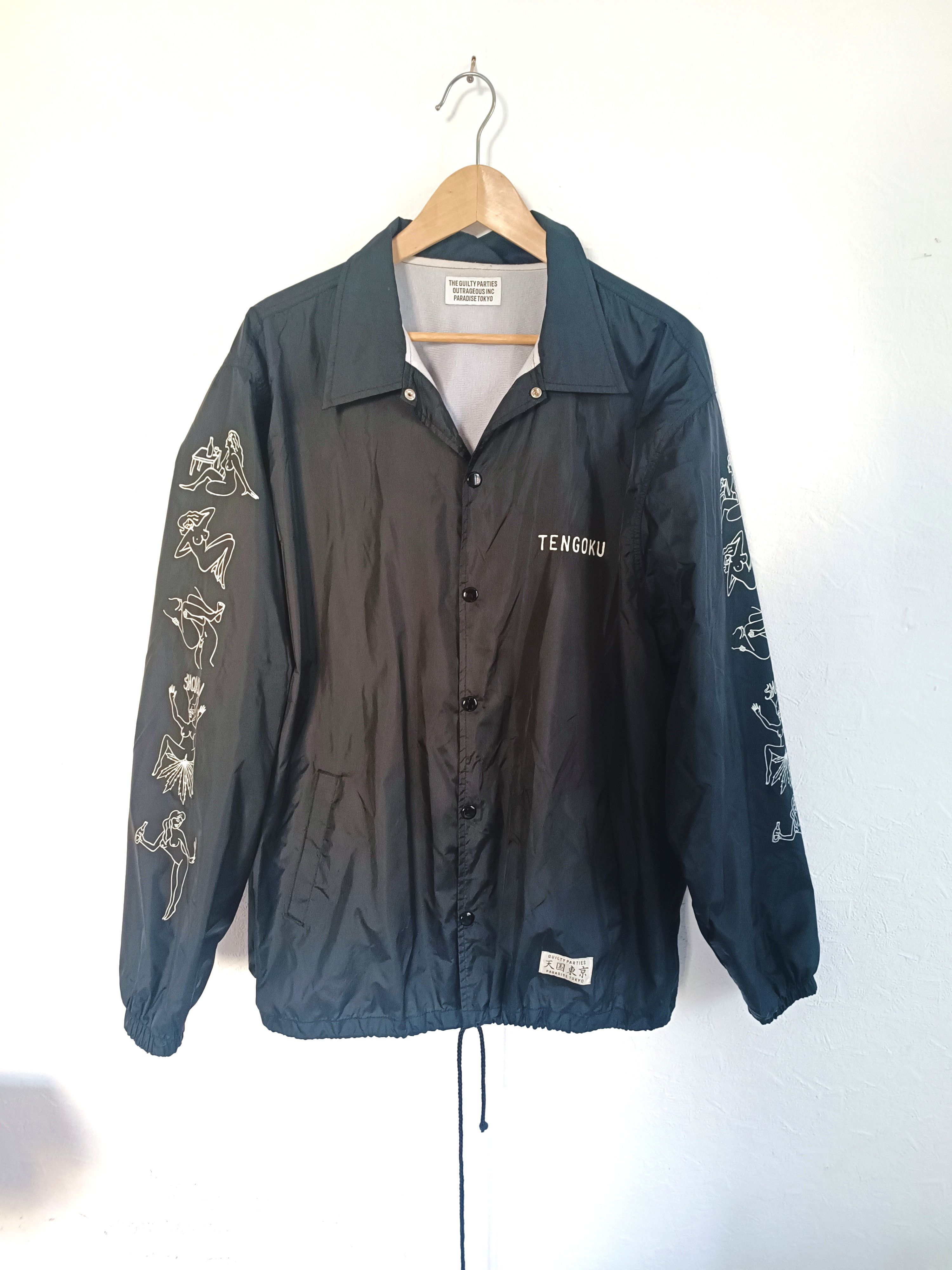 Wacko Maria Sex Weed Alcohol Coach Jacket | Grailed