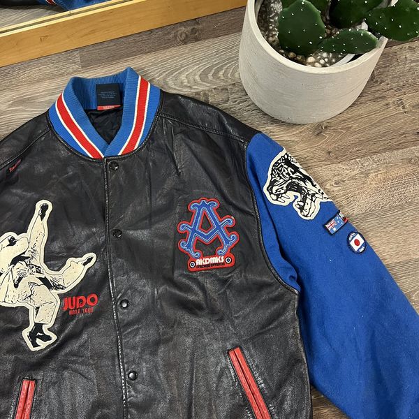 Vintage Vintage akademiks world judo competition varsity jacket | Grailed