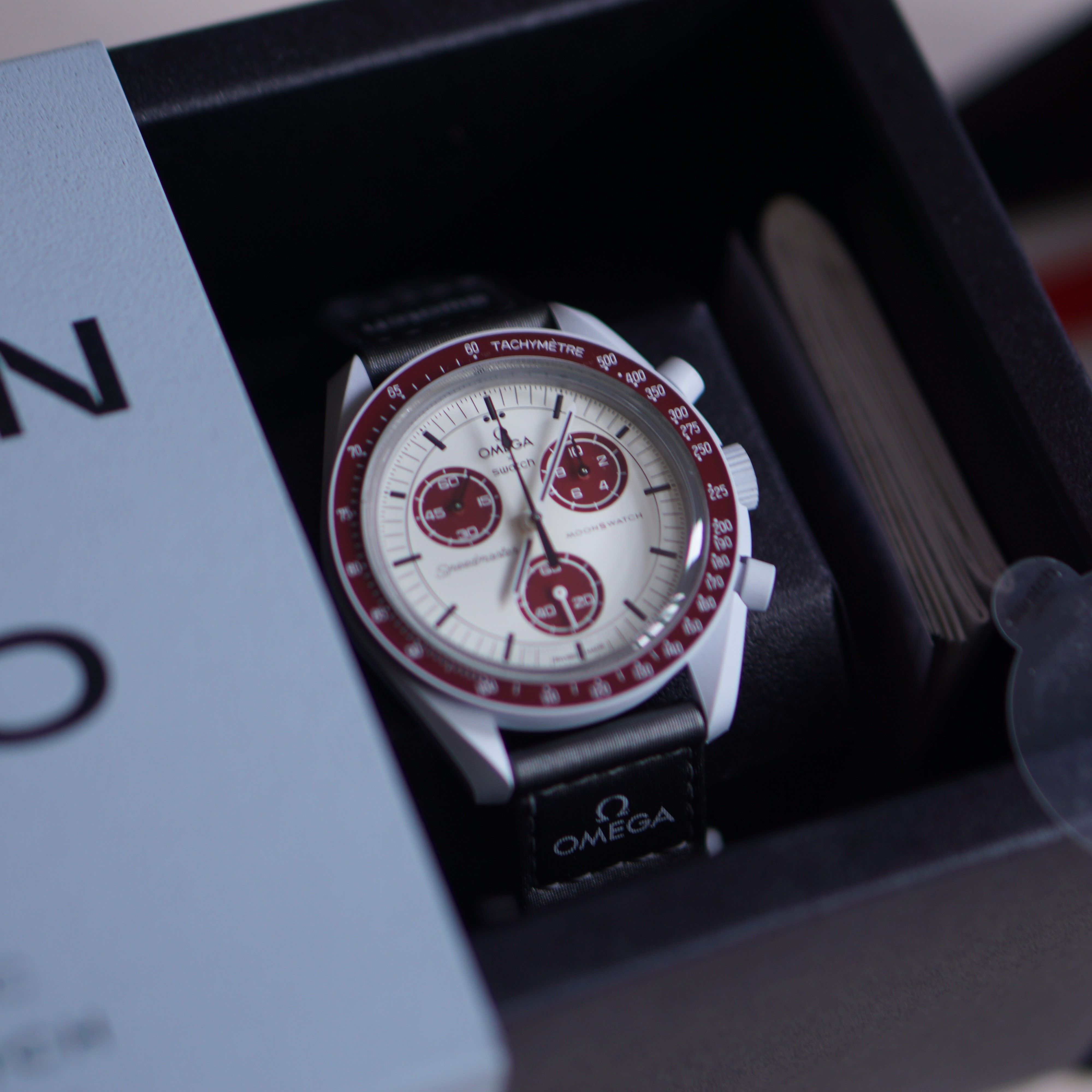 Swatch Swatch x Omega Moonswatch Mission to Pluto | Grailed