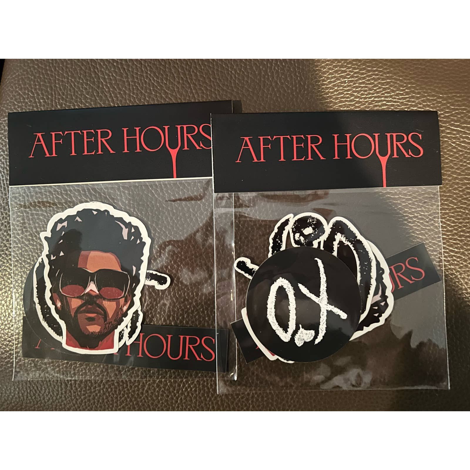 The Weeknd The Weeknd XO After Hours Sticker Pack | Grailed