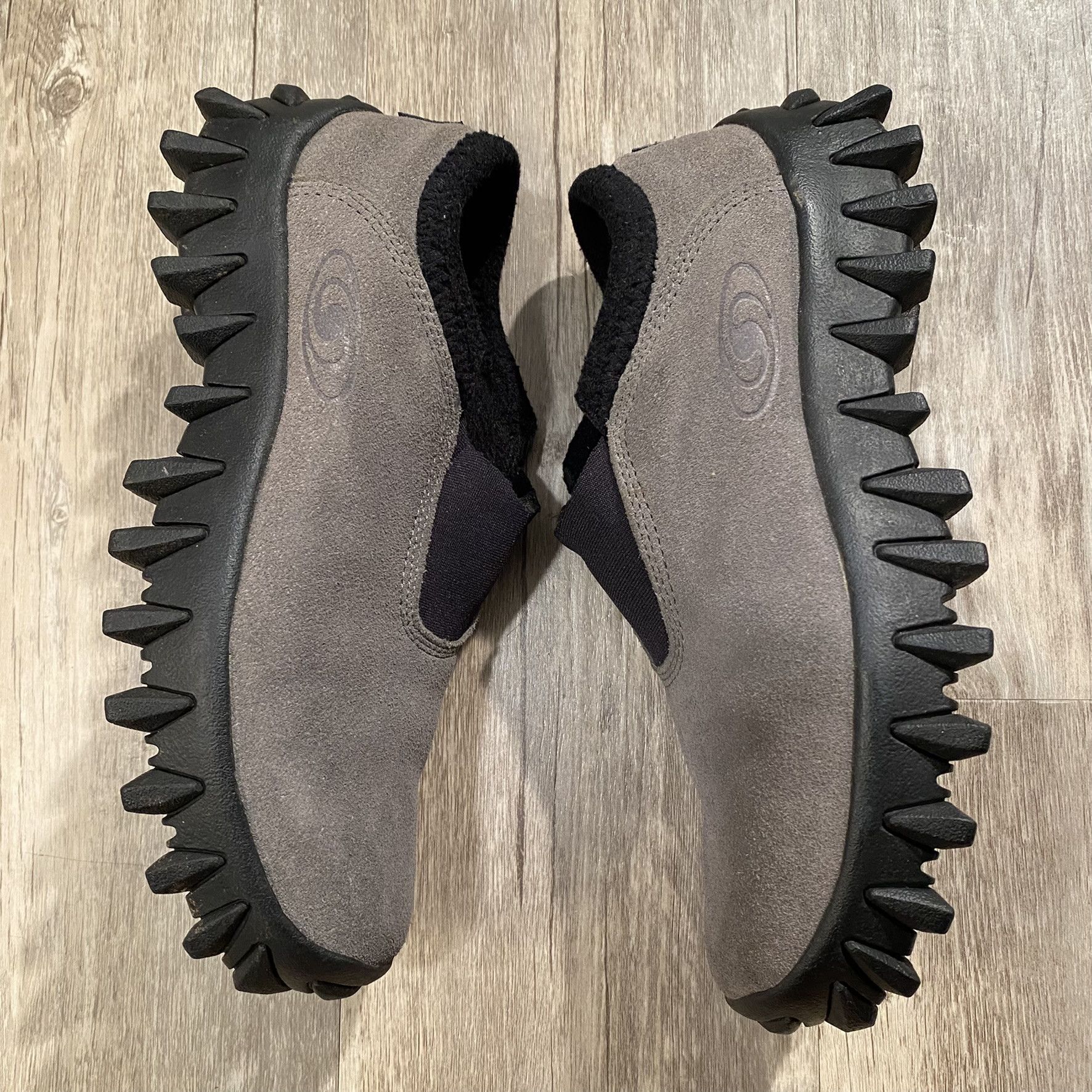 Vintage Vintage Salomon Contagrip Gx Slip-on Gray Suede | Grailed