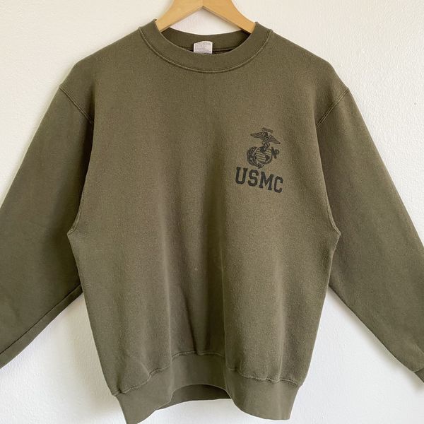Vintage 90s USMC Crewneck | Grailed