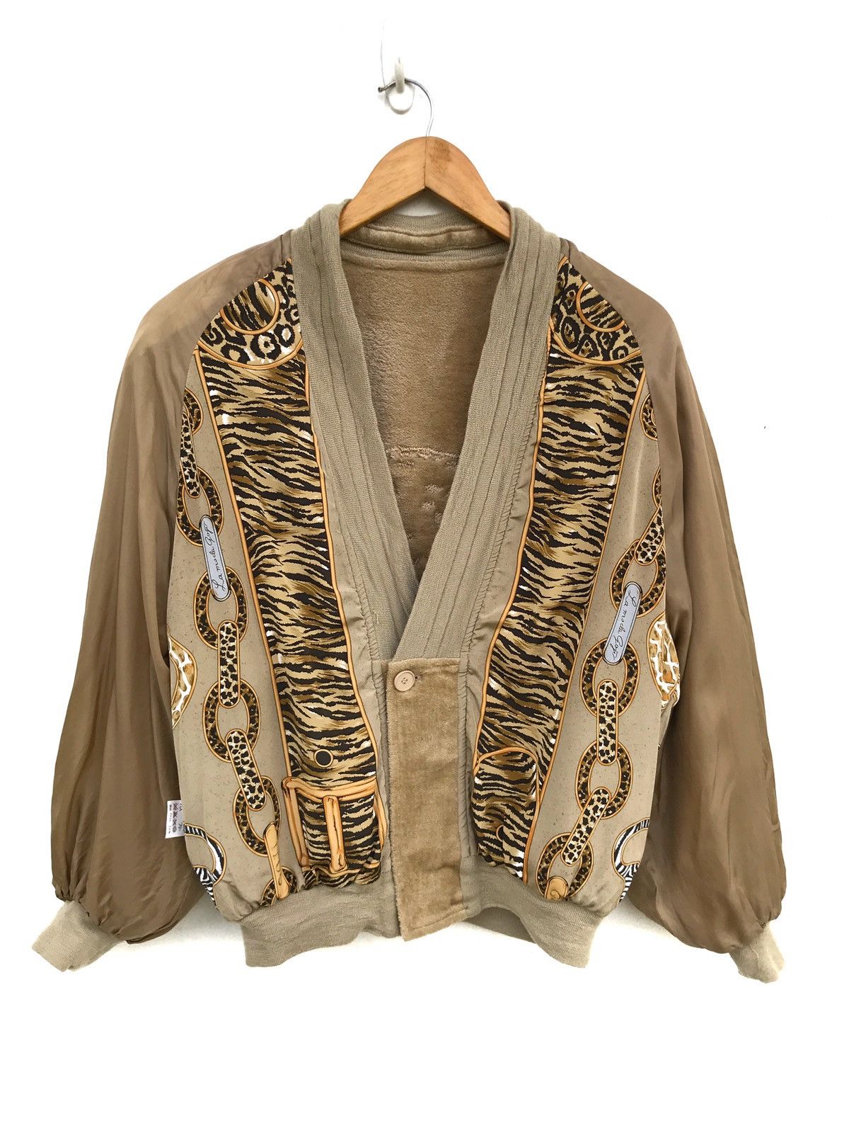 Bomber Jacket Bomber Style Baroque Chain Link Jacket | Grailed