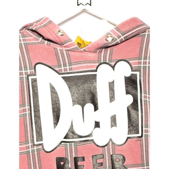 The Simpsons The Simpsons Hoodie Color Block Look Red | Grailed