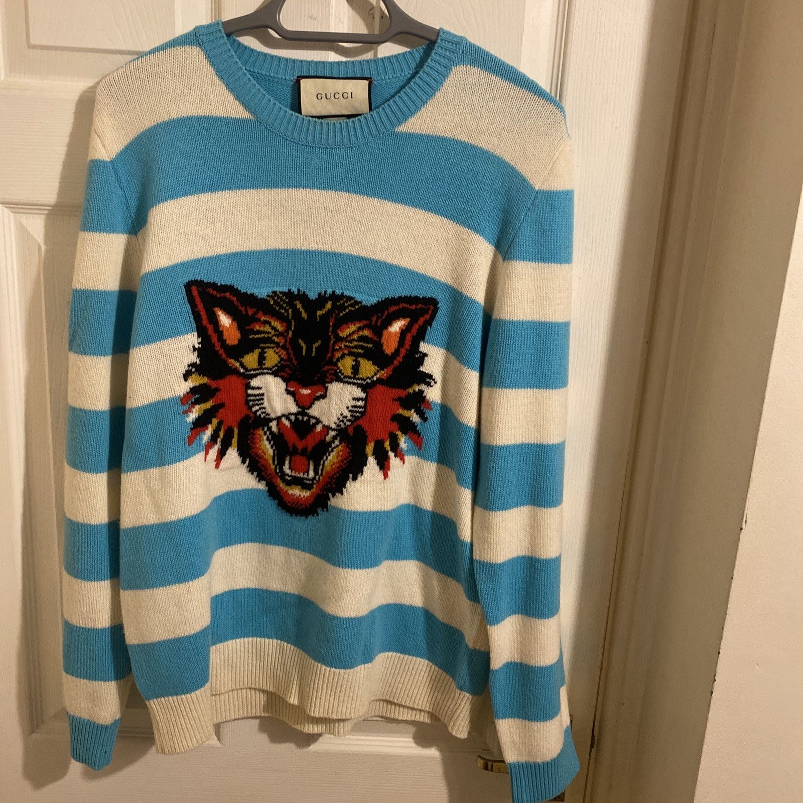 Gucci Gucci Angry Cat Sweater | Grailed