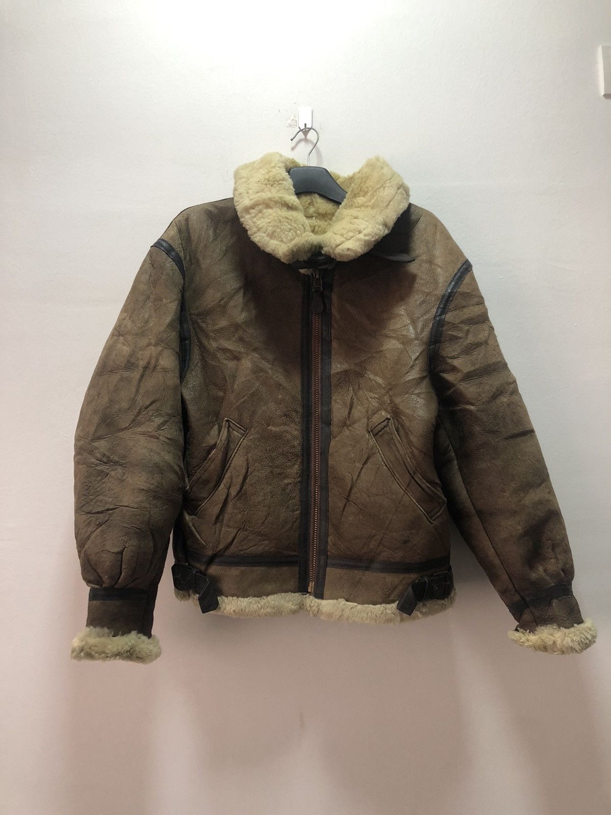 Avirex AVIREX Type B3 Leather Jacket Sheepskin USA Made | Grailed