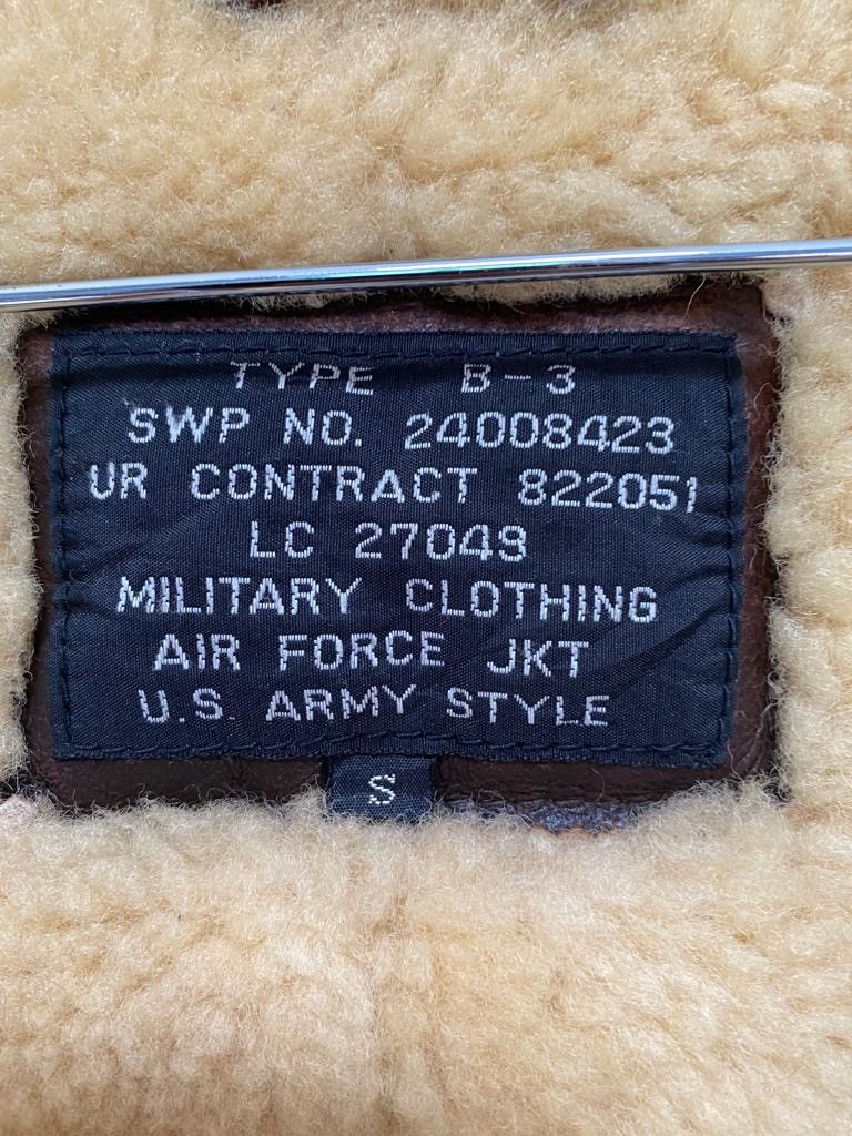 Vintage Vintage B3 jacket u.s army style sheepskin | Grailed
