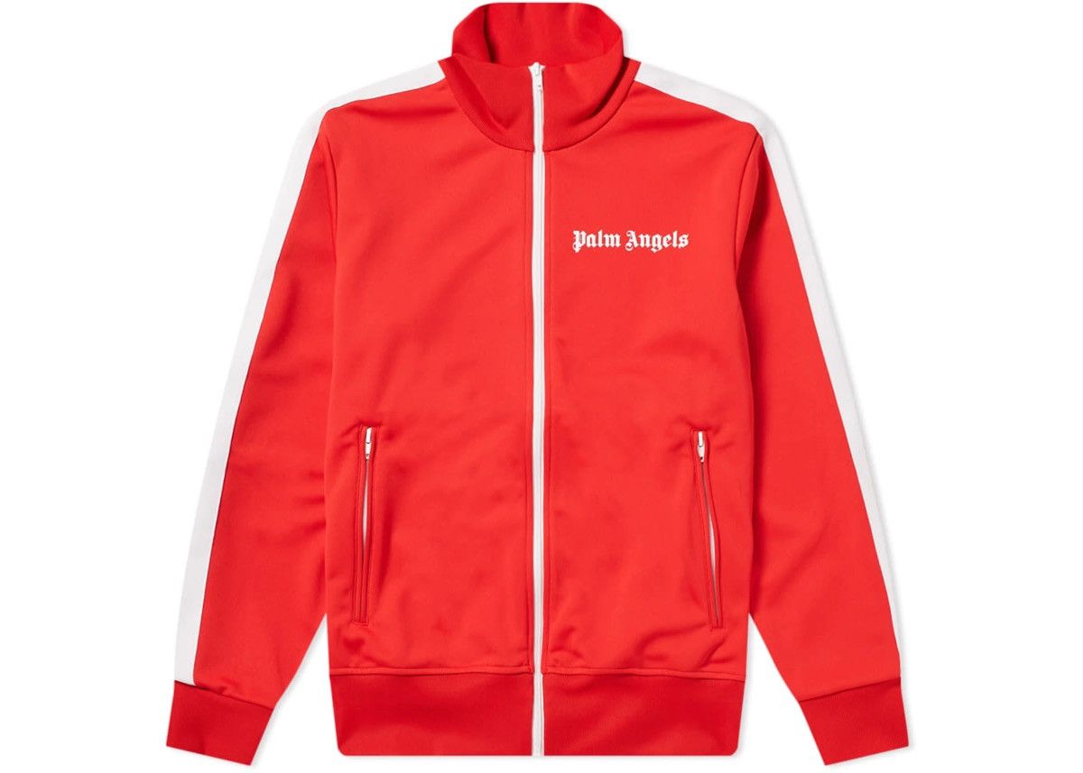 Palm Angels Palm angels red track jacket | Grailed