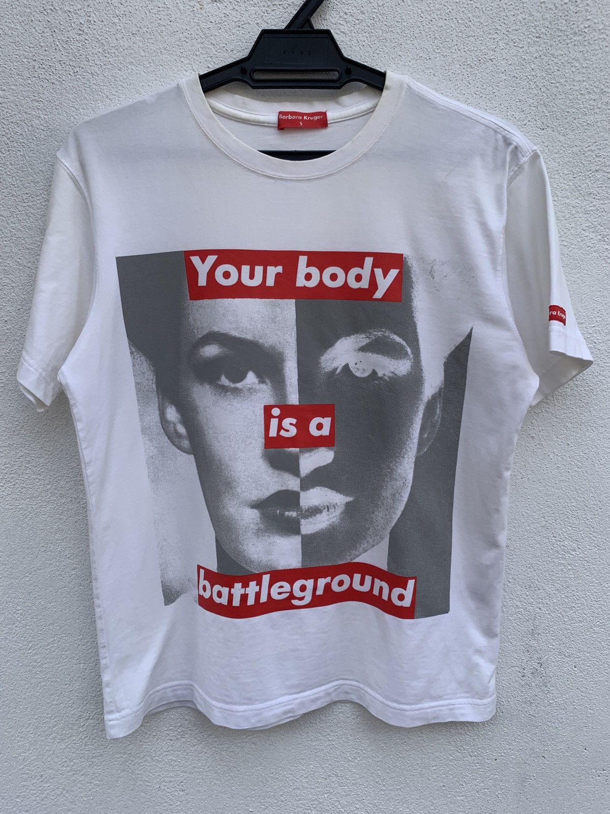 Art × Barbara Kruger × Vintage Rare Barbara Kruger Your Body Is A ...