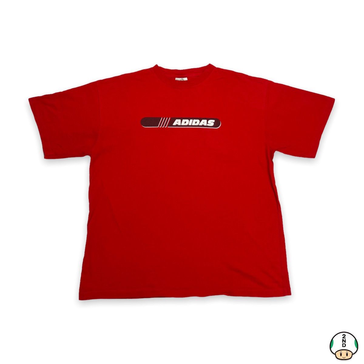 Adidas Vintage 00s Adidas Box Logo Tee | Grailed