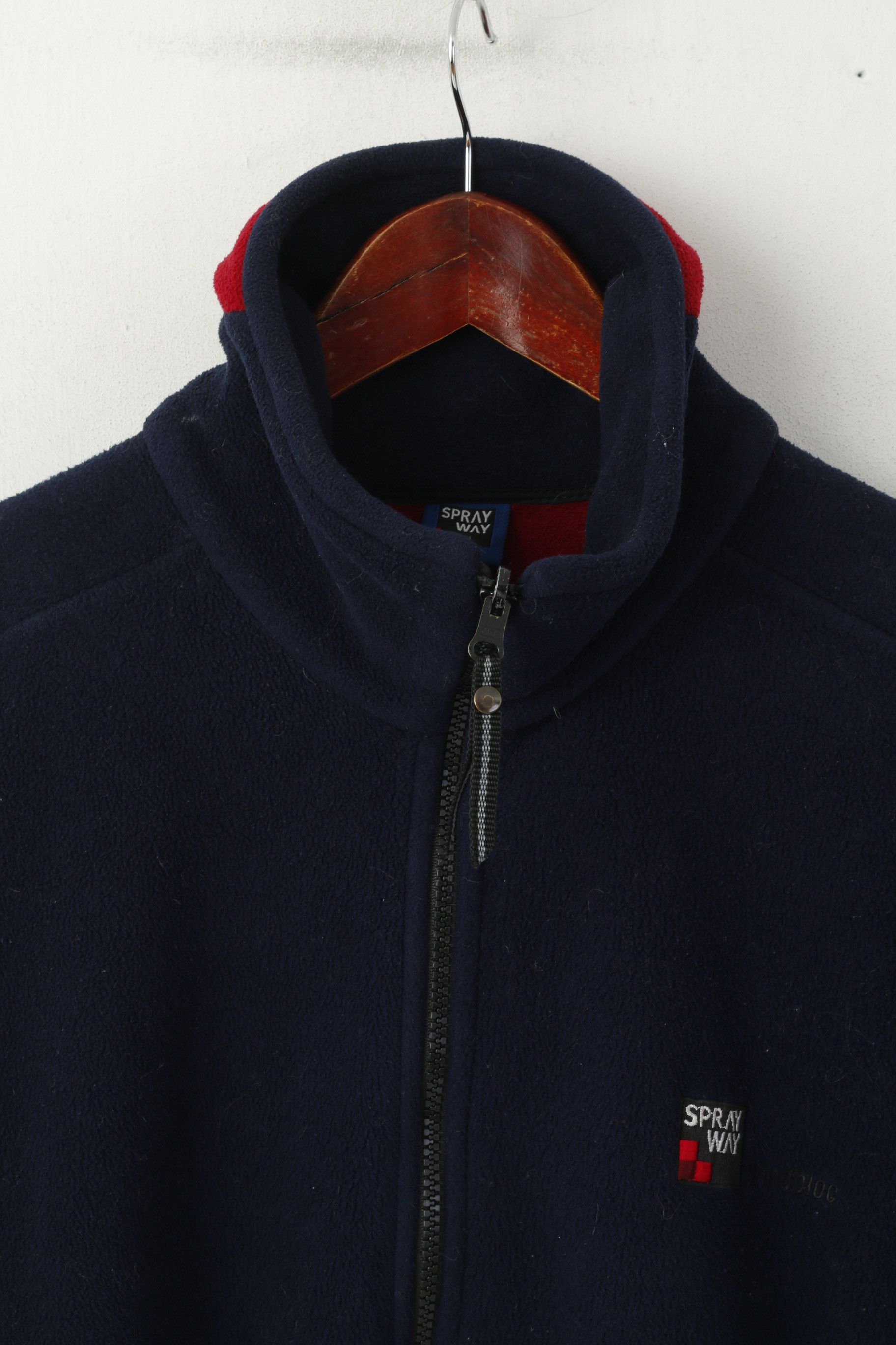 Vintage Sprayway Men S Fleece Top Navy Vintage Outdoor 0054 | Grailed