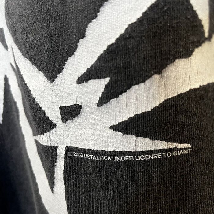 Vintage Vintage Metallica Black Gray Raglan T Shirt Giant Tag XL | Grailed
