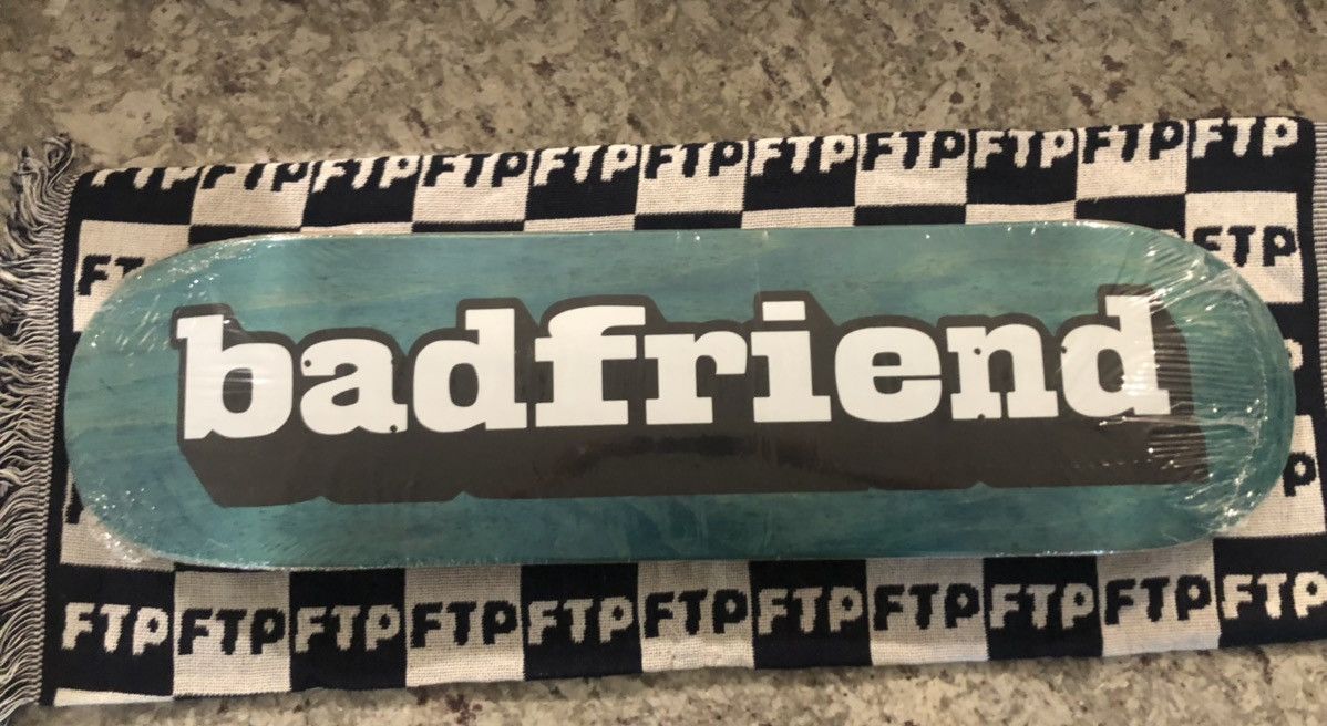 Badfriend Badfriend Logo Skateboard Deck | Grailed
