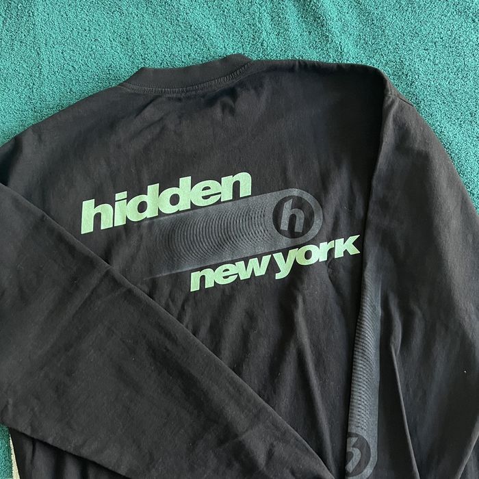 HIDDEN Hidden NY PPF Radar Bounce Long Sleeve Tee Black Large | Grailed