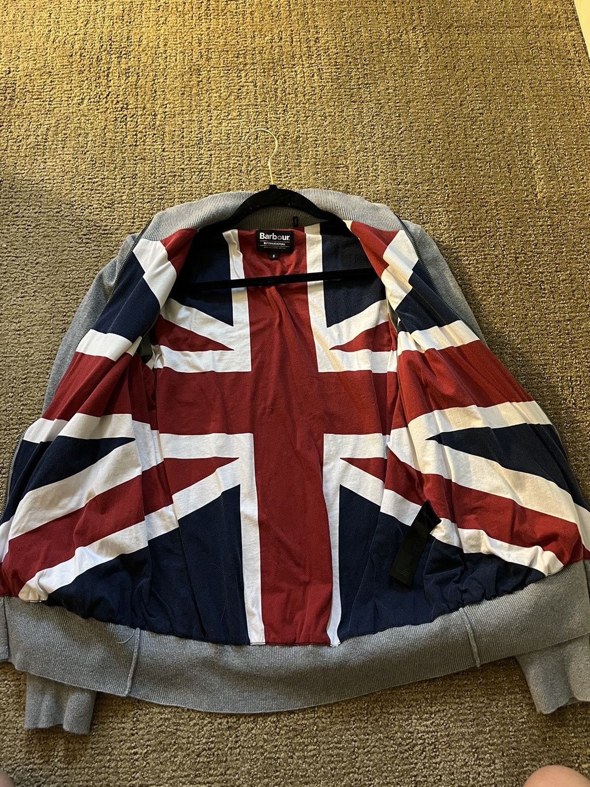 Barbour × Streetwear × Vintage Barbour International England Flag ...