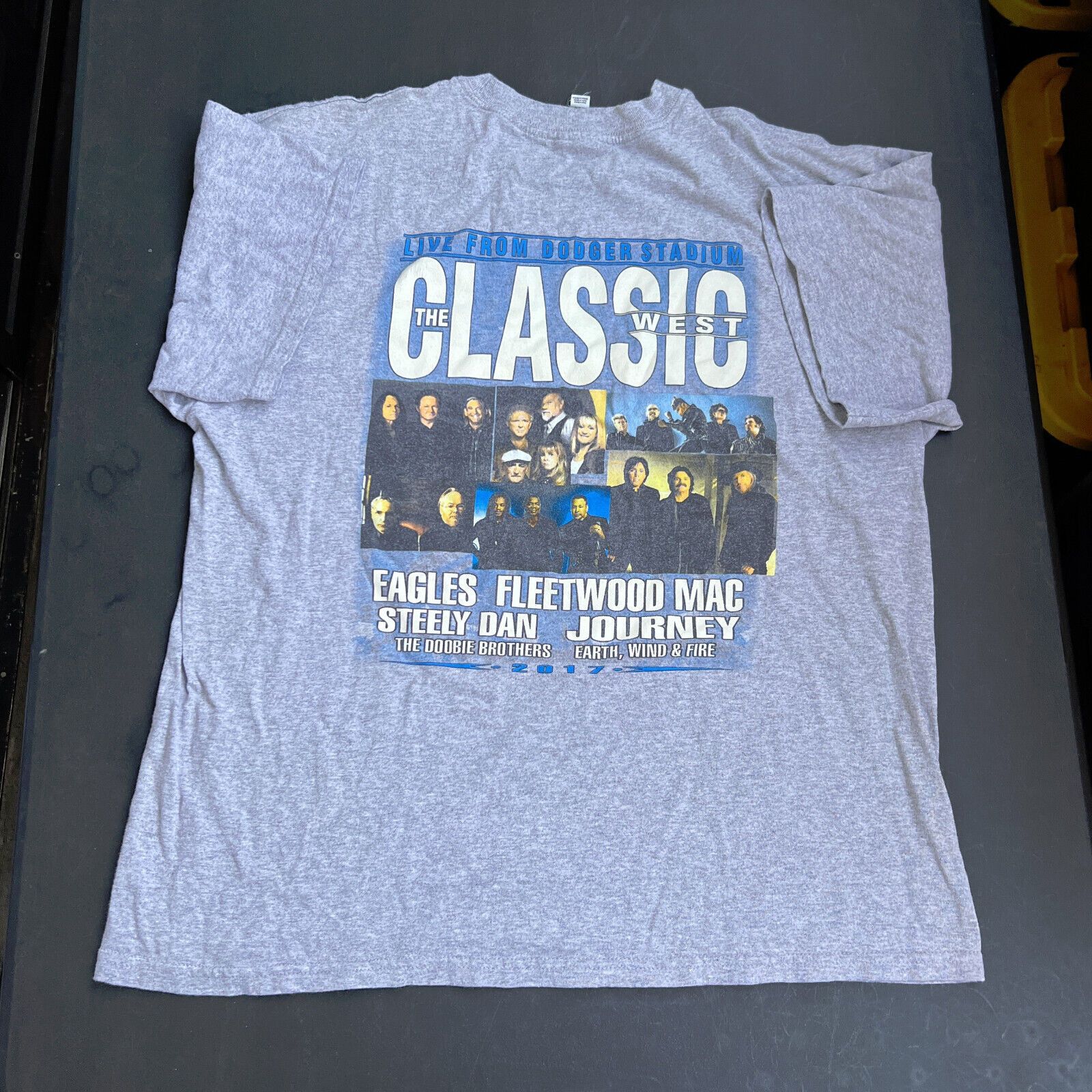 Vintage The Classic WEST Concert XL Shirt 2017 Eagles Fleetwood Mac ...