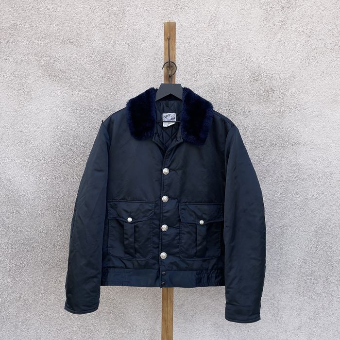 Vintage Vintage Tuffy Jac Satin Finish Jacket w/ Faux Fur Collar | Grailed