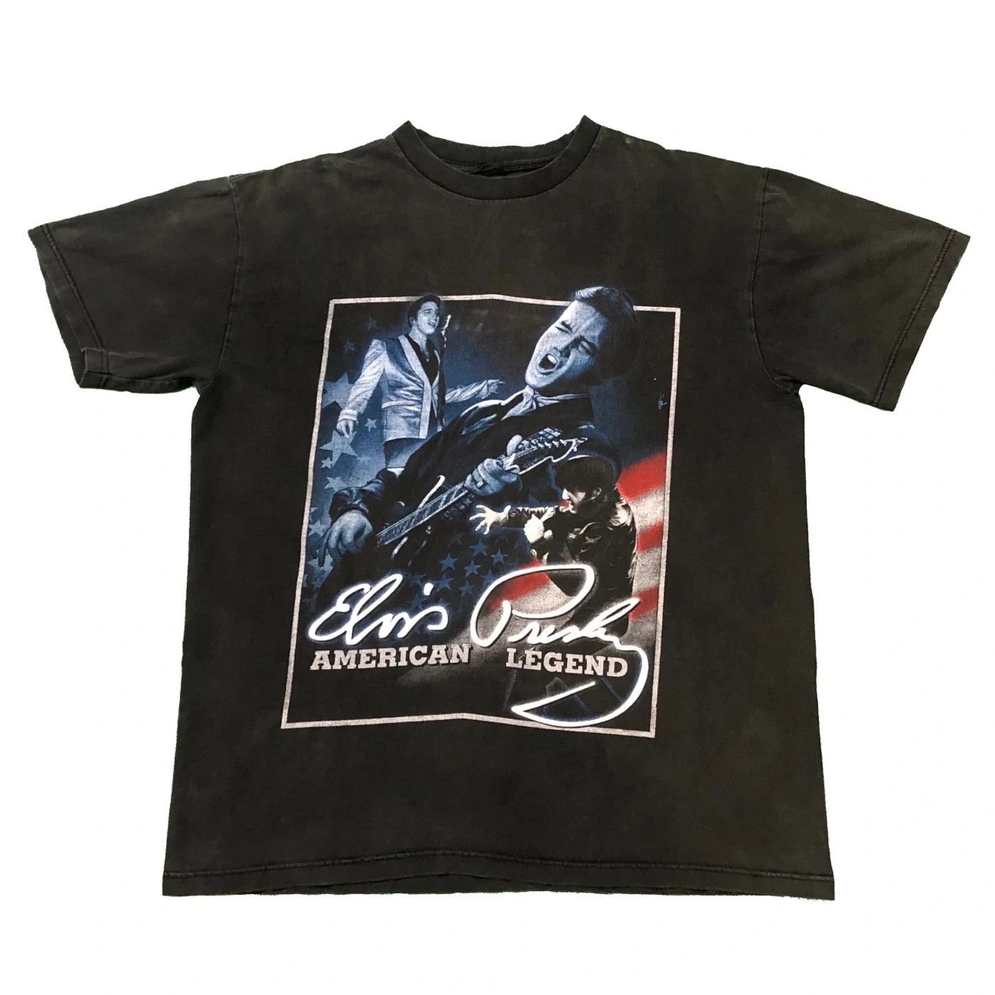 Band Tees × Vintage Vintage 90's Elvis Presley American Legend Band Tee ...