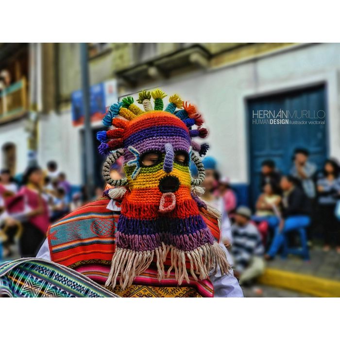 Handmade NEW OZ Handmade Aya Huma Diablo Umo Inca's Mask Ecuador Diab | Grailed