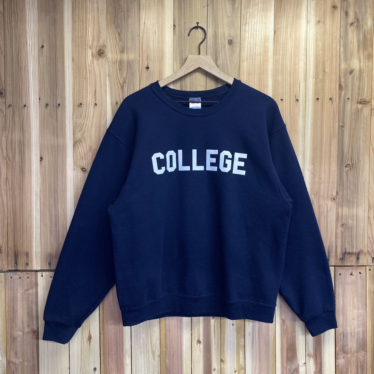 Streetwear COLLEGE Sweatshirt Animal House John Belushi Crew Neck ...