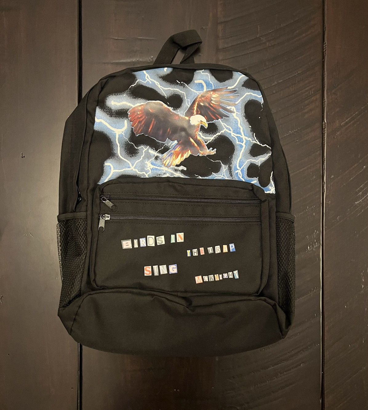 Travis Scott Travis Scott Birds In The Trap Black Lightning Backpack ...