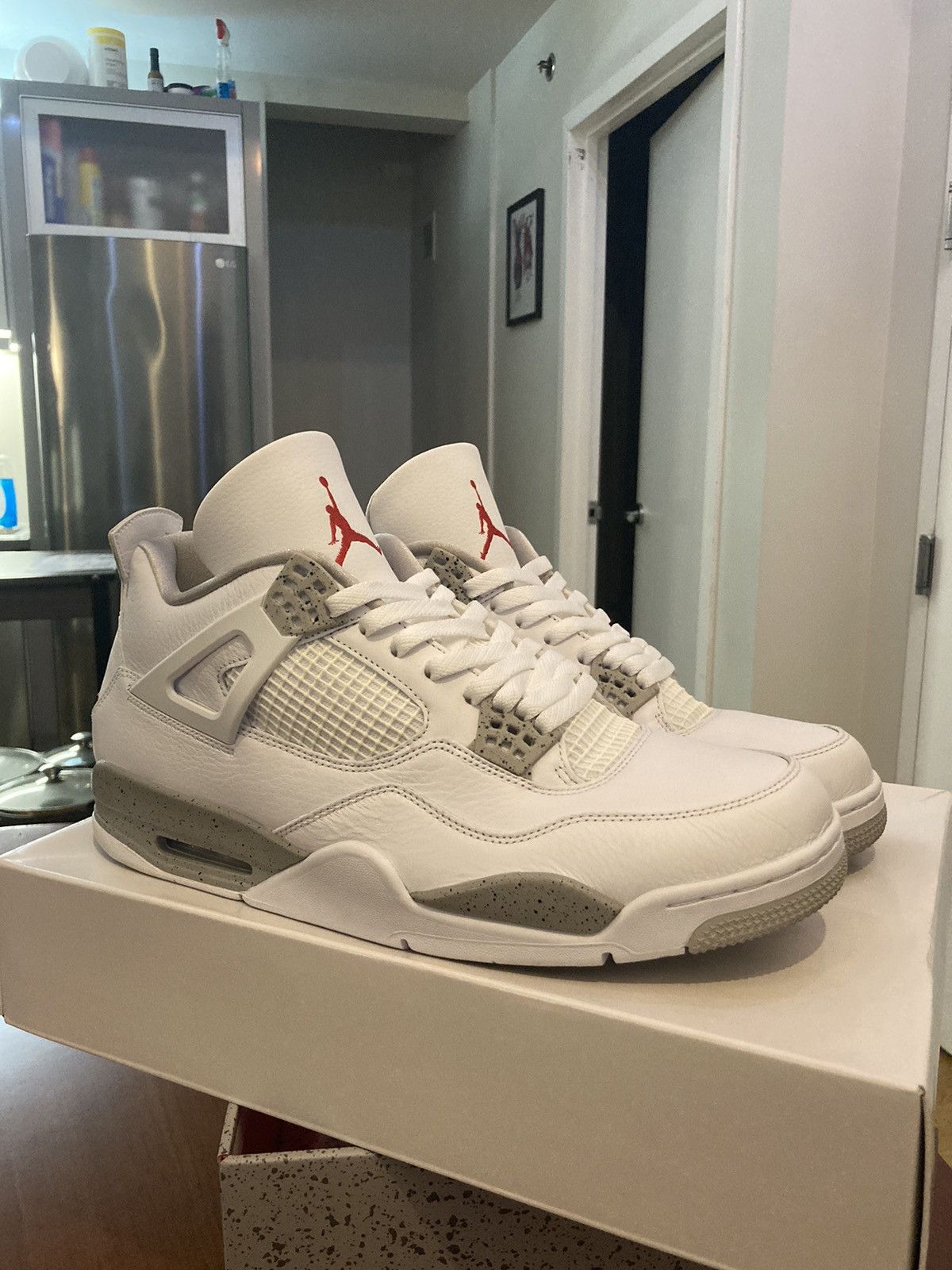 Jordan Brand “White Oreo” Jordan 4 Retro | Grailed