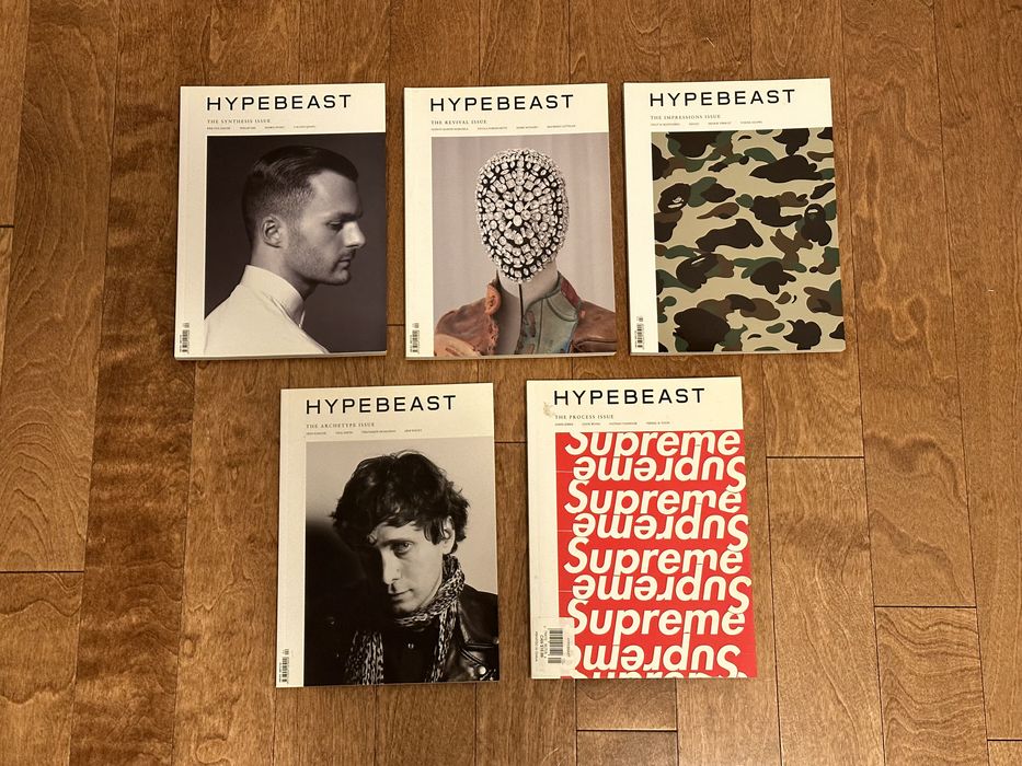 Hypebeast Hypebeast Magazine - Issues 1-5 | Grailed